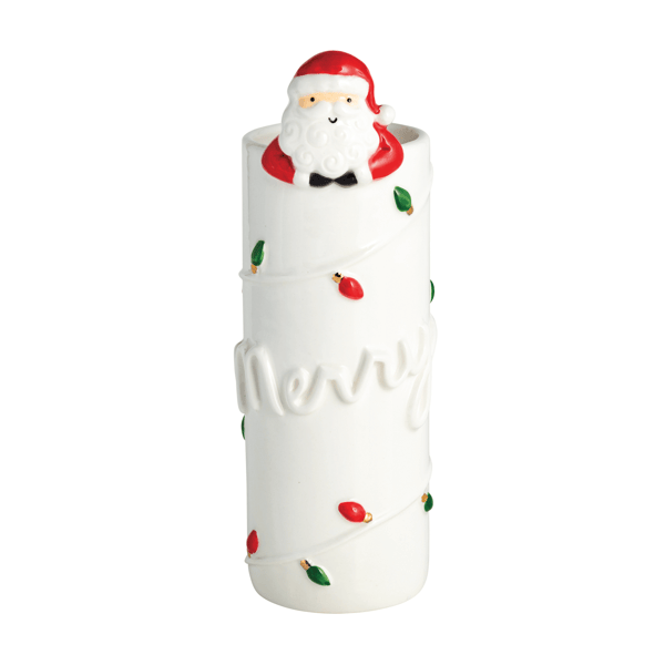 Merry Lights Bud Vase | Gift for Christmas Decor Lovers | Mud Pie