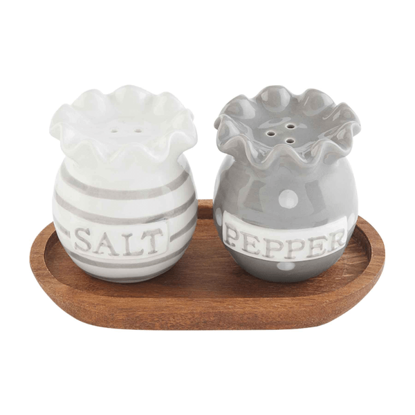 Happy Salt and Pepper Set | Mud Pie