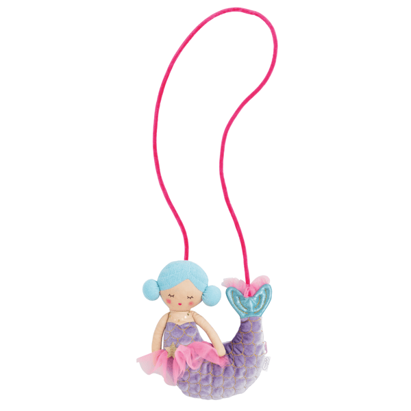 Blue Mermaid Tulle Purse | Sparkly Fun for Little Ones | Mud Pie