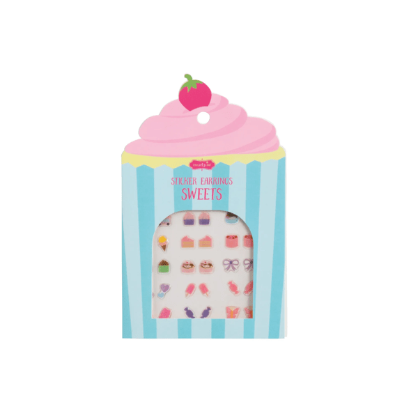 Sweets Sticker Earrings | 2-Sheet Kids Jewelry Set | Mud Pie