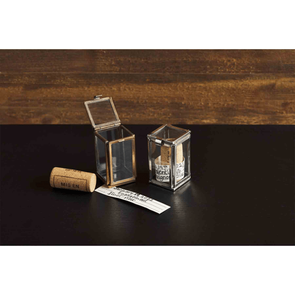Silver Cork Display Box | Mud Pie