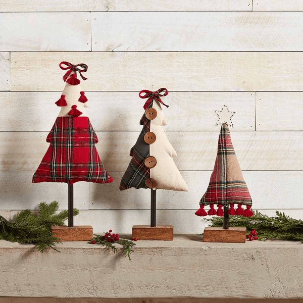 Small Tartan Tree | Mud Pie