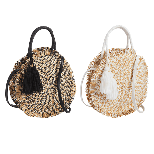 Fringe Circle Tote Bag