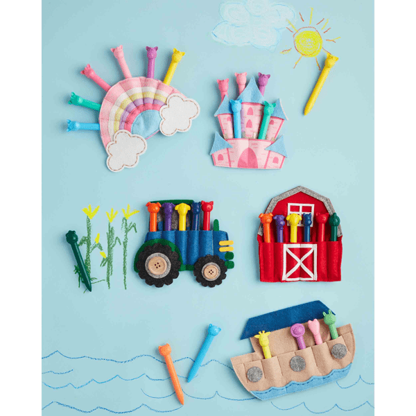 Noah's Ark Crayon Holder Set | Mud Pie