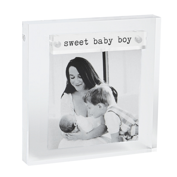 Baby Boy Mini Acrylic Frame