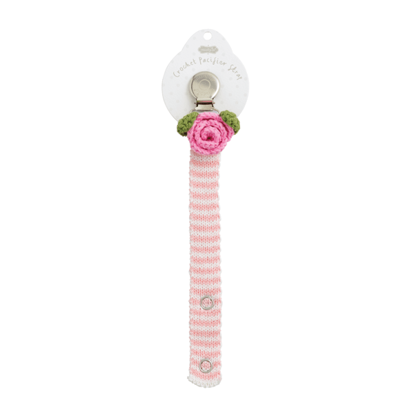 Crochet Rose Pacy Clip