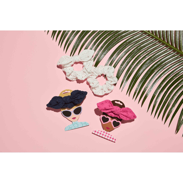 Eyelet Scrunchie Set | Mud Pie