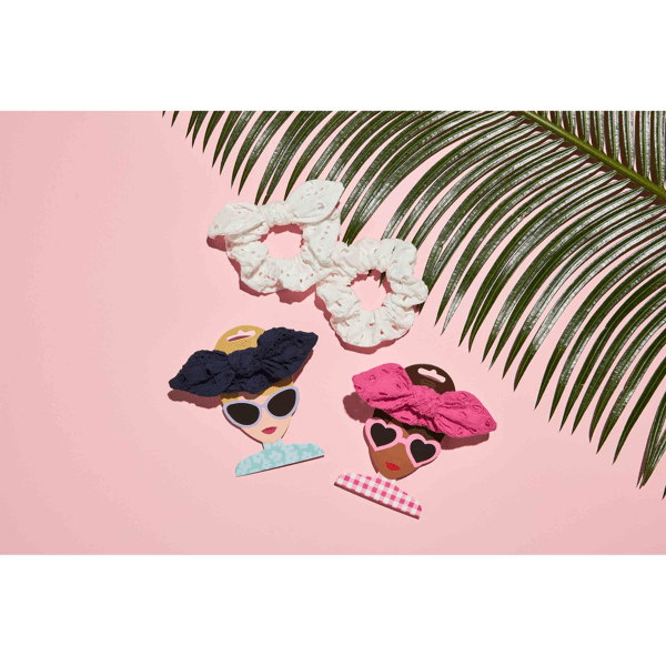 Eyelet Scrunchie Set | Mud Pie