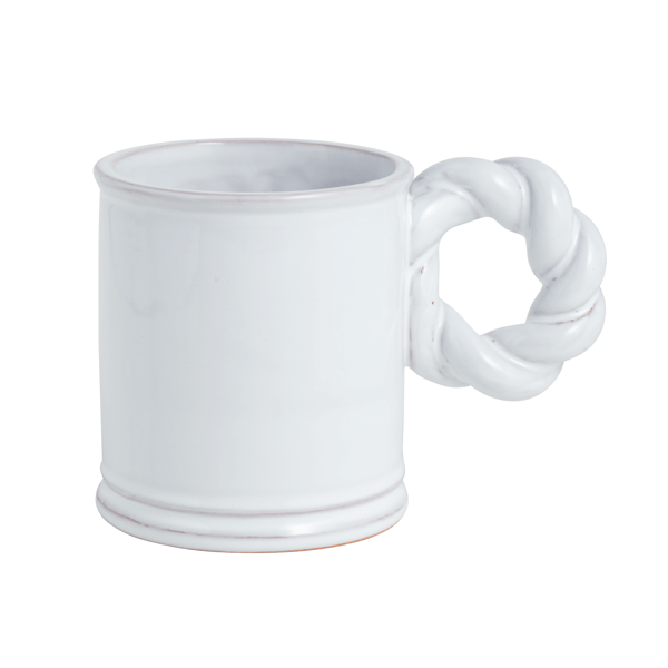 Twisted Handle Ceramic Mug