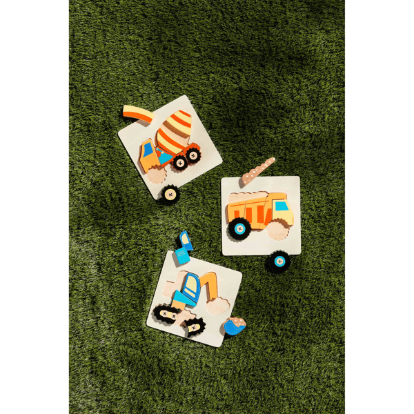 Excavator Work Truck Puzzle | Mud Pie