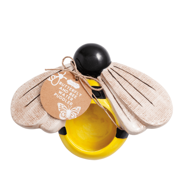 Bee Water Puddler | Ceramic Pollinator Drinker | Mud Pie