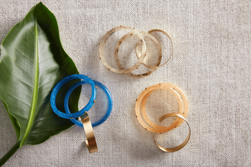 Resin Bangle Set | Mud Pie