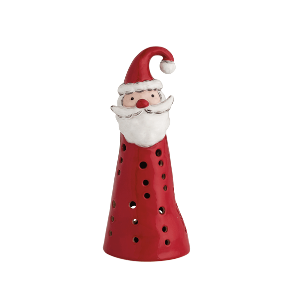 Medium Farm Santa Sitter | Holiday Decor Piece | Mud Pie