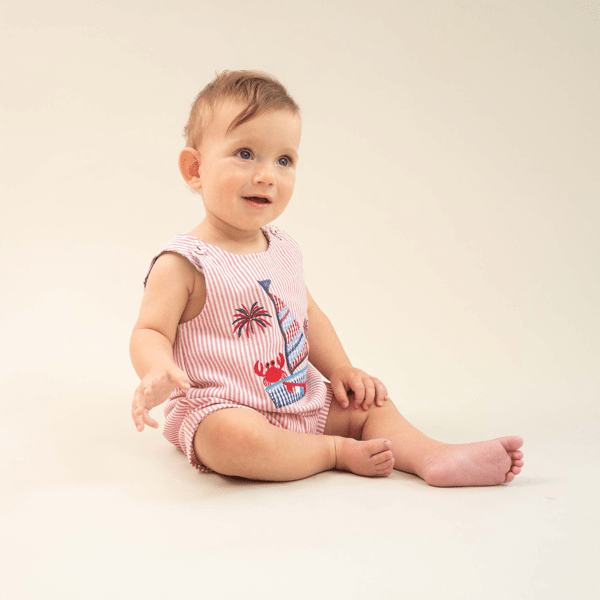 Sailboat Baby Jon Jon | Mud Pie