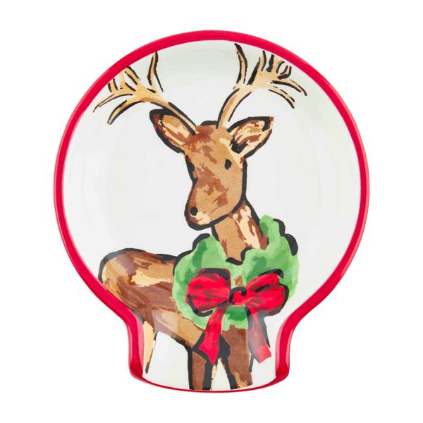 Reindeer Christmas Spoon Rest | Mud Pie