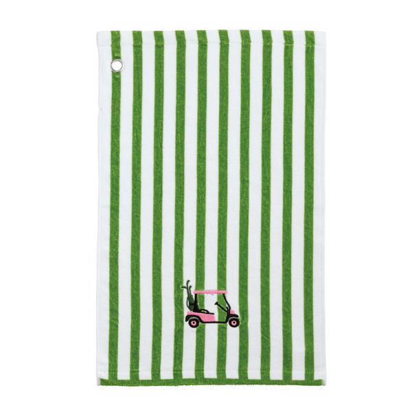 Shop Golf Cart Terry Embroidered Towel | Mud Pie