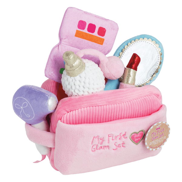 Plush My Glam Set | Kids Pretend Makeup Set with Sound | Mud Pie