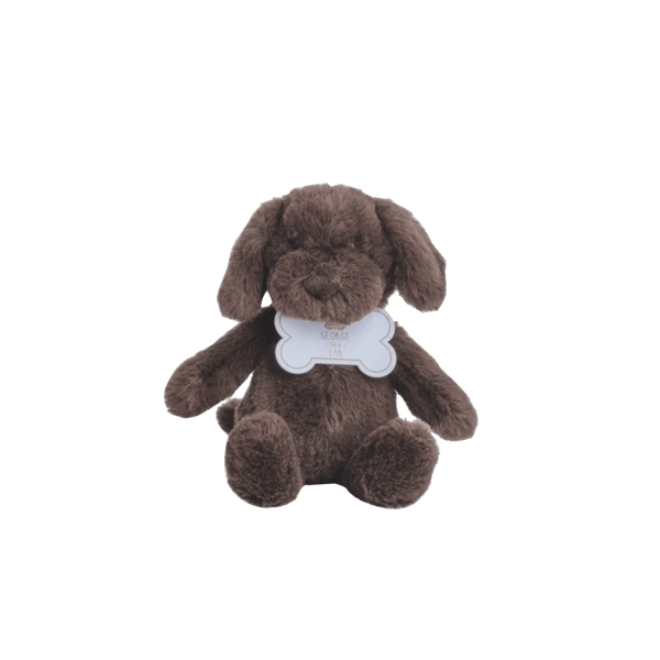 Plush Mini Lab | Minky Fur Mini Stuffed Lab Toy Gift | Mud Pie