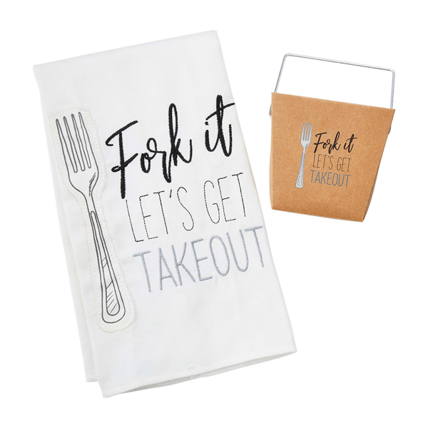 Fork It Take Out Towel | Mud Pie