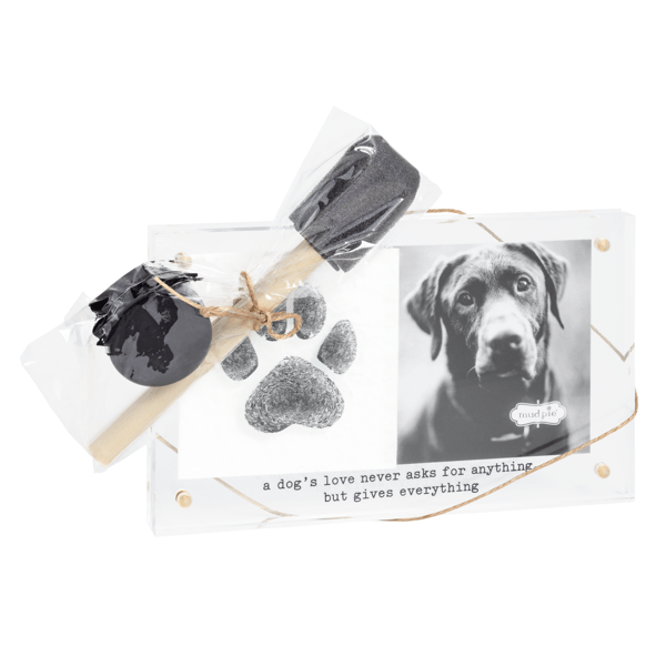 Paw Print Keepsake Frame