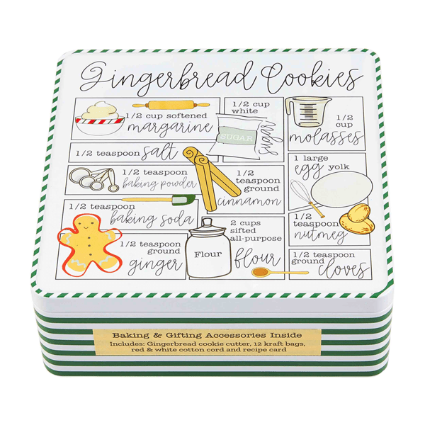 Gingerbread Tin Baking Set | Mud Pie
