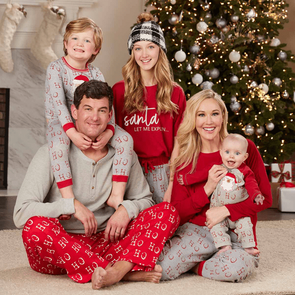 Ho Ho Ho Toddler Christmas Pajamas | Mud Pie