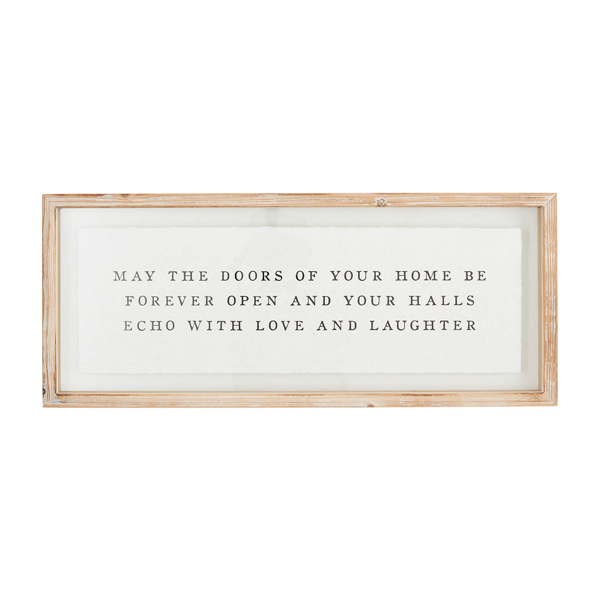 May the Doors Wall Sign | Mud Pie