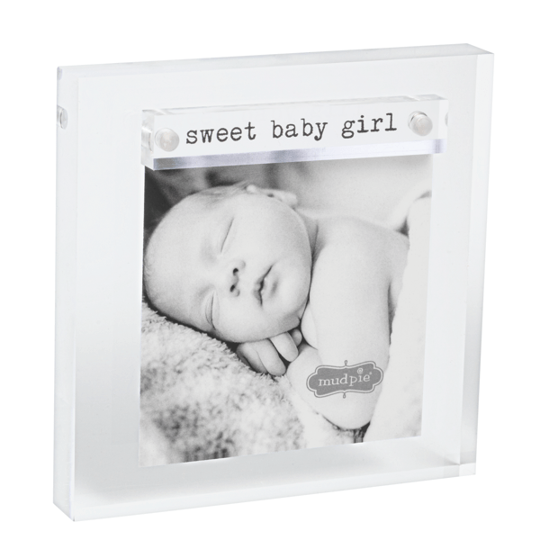 Baby Girl Mini Acrylic Frame